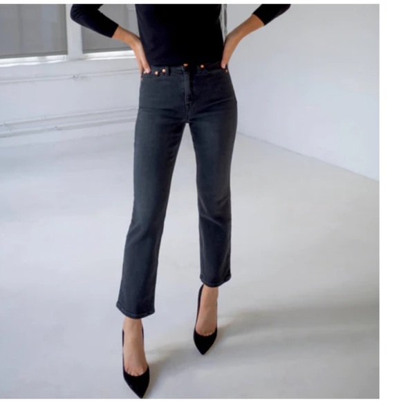 AYR | Jeans | Ayr The Yes Yes Yes High Rise In Black Licorice | Poshmark